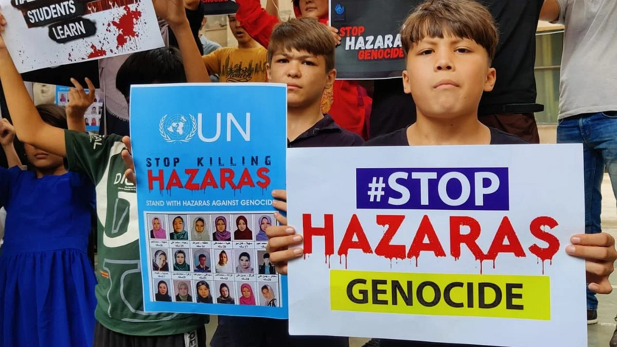 The Hazara Genocide and Systemic Discrimination in Afghanistan - Rudabe ...