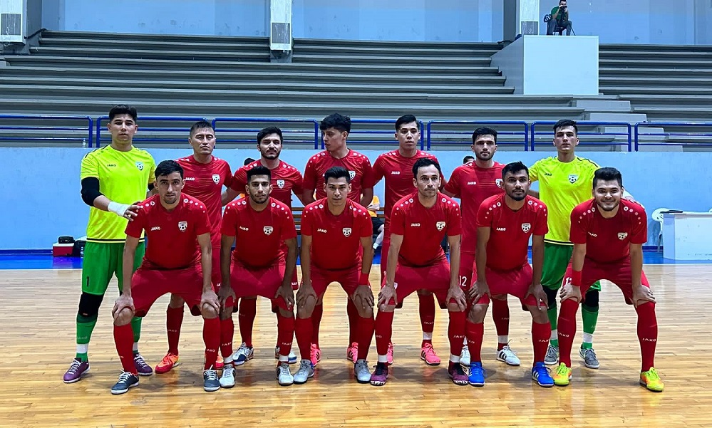 The Afghanistan National Futsal Team clinches a thrilling victory ...
